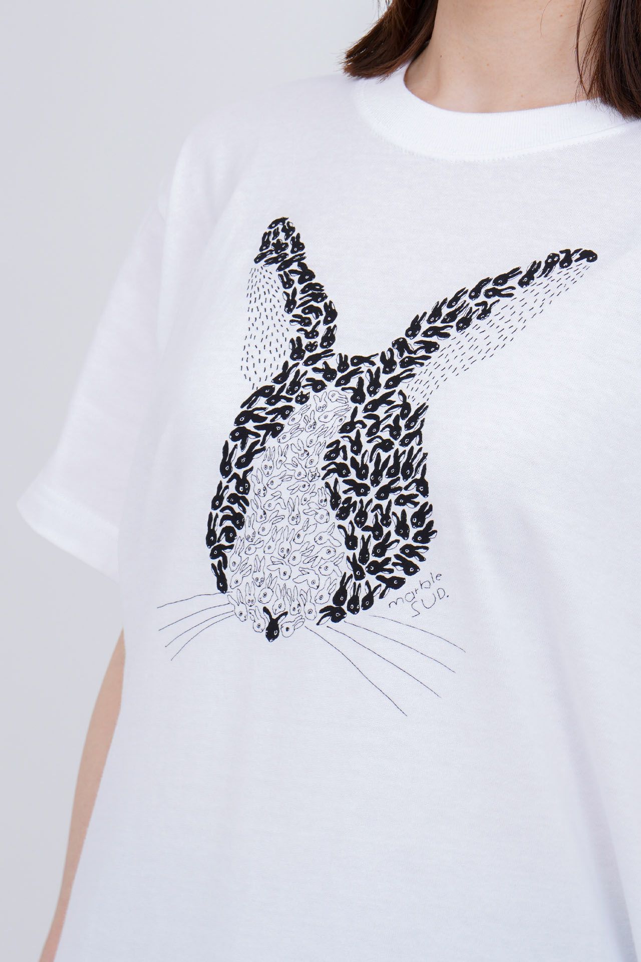 MANY RABBIT S/S Tシャツ | marble SUD(マーブルシュッド)公式通販 MANY RABBIT S/S Tシャツ | marble SUD(マーブルシュッド)公式通販